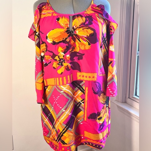 Voom by Joy Han | Dresses | Voom By Joy Han Dress Cold Shoulder Balloon ...